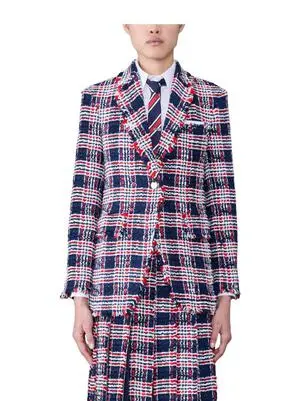 Thom Browne Tweed Blazer - Multicolor