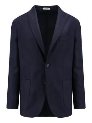 Boglioli Single-breasted Tailored Jacket - Black