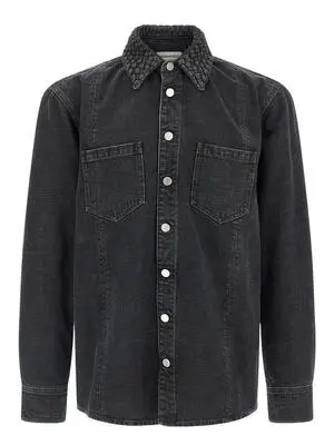 NAMACHEKO Gervis Braided Shirt - Black
