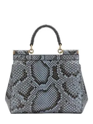 Dolce & Gabbana Dolce & Gabbana Medium Sicily Handbag Light Blue