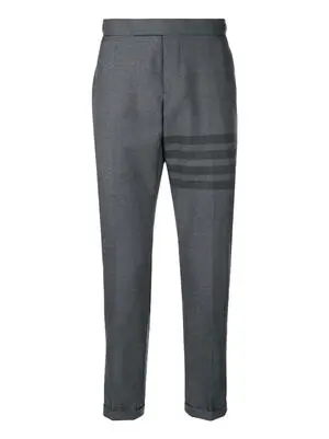 Thom Browne 4-bar Skinny-fit Trousers - Medium Gray
