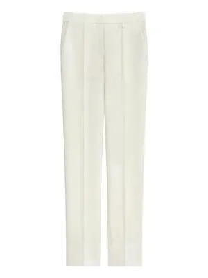 Givenchy Tailored Wool And Mohair Trousers - Ivory White