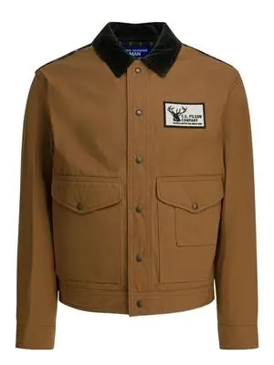 Junya Watanabe Logo Snap Button Casual Jacket - Brown