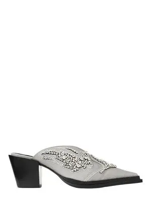 JIMMY CHOO Cece Mule Ii 60 Embellished Mules - Black