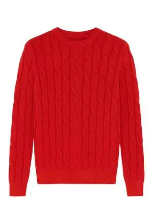 Jacob Cohen Long-sleeved Crewneck Jumper - Red