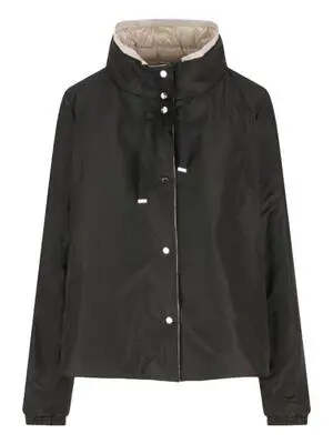 Herno Herno Long-Sleeved Reversible Padded Coat Black