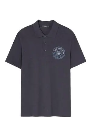 Versace Short-sleeved Polo Shirt - Gray