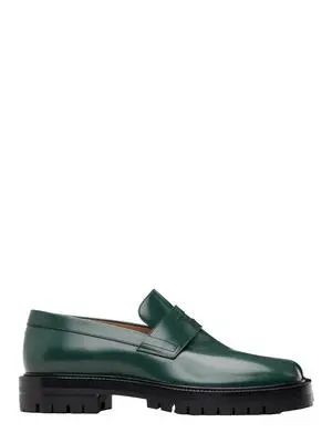 MAISON MARGIELA Tabi Loafers - Green
