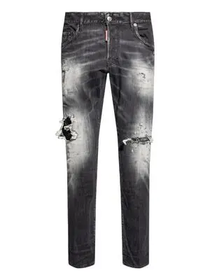 Dsquared2 Skater Distressed Jeans - Black