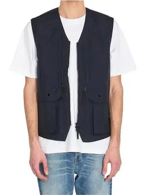 Stone Island Zipped Vest - Blue