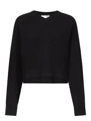 LOULOU DE SAISON LouLou De Saison V-Neck Boxy Knitwear