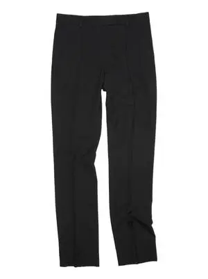 Acne Studios Mid-rise Tailored Trousers - Black
