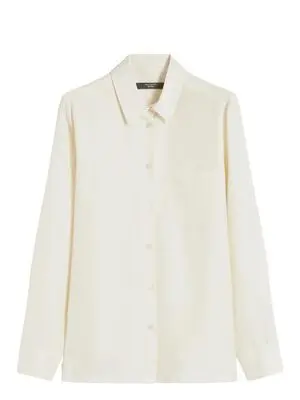 Max Mara Long-sleeved Shirt - Raw