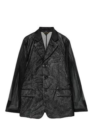 Comme Des Garçons Long Sleeve Casual Jacket - Black