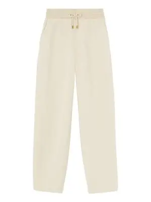 Loro Piana Viera High-waist Tapered Trousers - Arctic Wolf