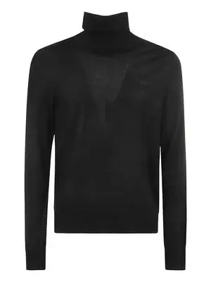 Dsquared2 Roll-neck Knitted Jumper - Black