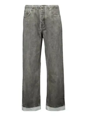 IRO PARIS Celim Wide-leg Washed Jeans - Grey