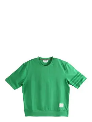 Thom Browne Jersey 4-bar T-shirt - Ltgreen