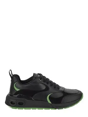 FERRAGAMO Lace-up Sneakers - Black