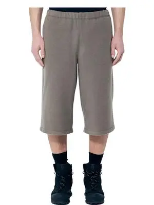 RIER Wool Fleece Capri Pants - Gray
