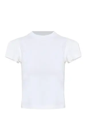VETEMENTS Vetements Logo Detailed Cut-Sleeve T-Shirt