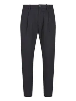 HERNO Herno Button Detailed Tapered Trousers