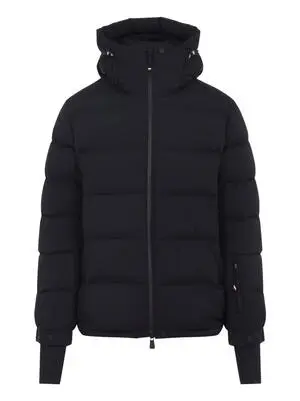Moncler Isorno Hooded Padded Ski Jacket - Black