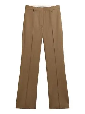 GOLDEN GOOSE Tailored Straight-leg Trousers - Green