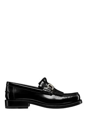 Dior Emblem Loafer - Black