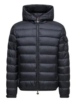 Moncler Najan Zip-up Padded Jacket With Hood - Blue