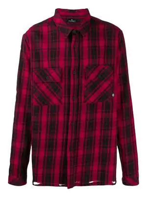 MARCELO BURLON COUNTY OF MILAN Check Print Shirt