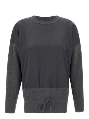 FABIANA FILIPPI Fabiana Filippi Drawstring Waist Crewneck Jumper