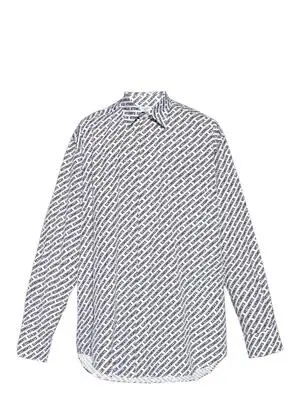 Vetements Logo Long-sleeved Shirt - White