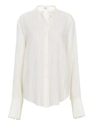 Chloé Striped Shirt - White