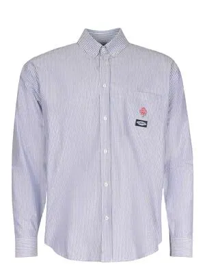 MSGM Striped Shirt - Gray