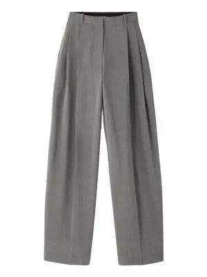 JACQUEMUS JACQUEMUS High Rise Pleated Wide Leg Trousers