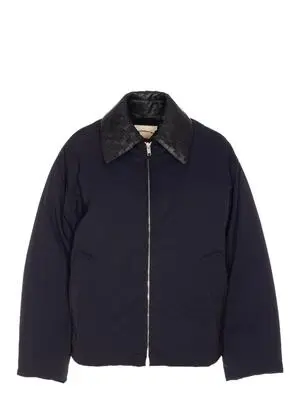 Bottega Veneta Down Zip-up Jacket - Black