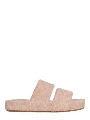Celine Triomphe Open-toe Slippers - Faded Pink