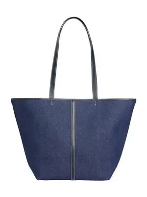 Vanessa Bruno Small Daily Tote Bag - Denim