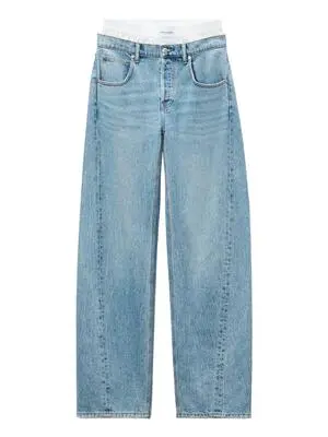 Alexander Wang Alexander Wang Boxer Balloon Jeans Gradient Indigo