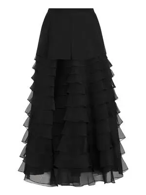 DIOR Dior Mid-Length Ruffled Skirt