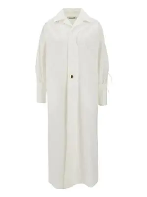 DARKPARK DARKPARK Shirtwaist Dress With Pleated Rope Detailing