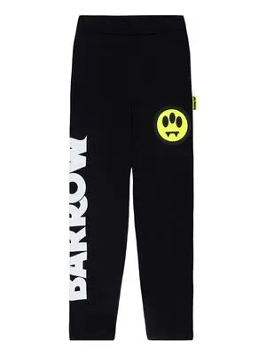 BARROW Logo Embellished Track Pants - Black