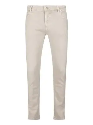 Eleventy Classic Tailored Fit Jeans - Beige