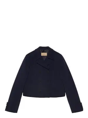 GUCCI Gucci Cropped Double-Breasted Jacket