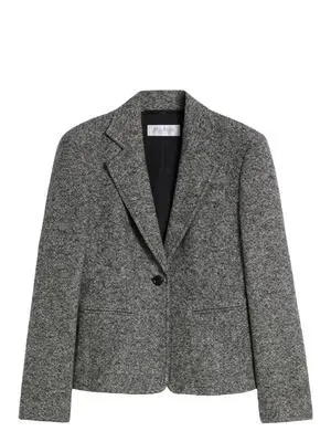 Max Mara Feminine Wool And Silk Blazer - Black