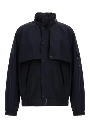 Mackage Garrett Hooded Technical Jacket - Blue