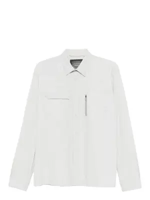 Herno Long Sleeved Shirt With Chest Pockets - Chantilly