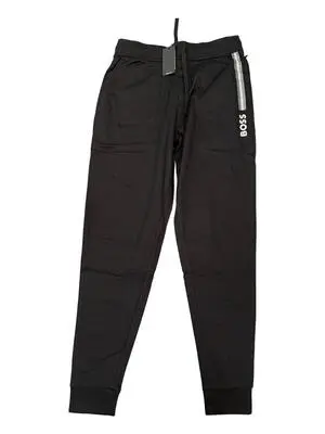 Hugo Boss Drawstring Tapered Track Pants - Black