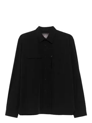 Herno Chest-pockets Long Sleeved Shirt - Black